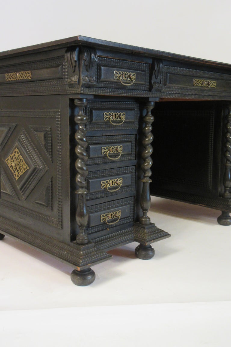 1860s Dutch Ornate Desk at 1stDibs | ornate desk for sale, ornate desks ...
