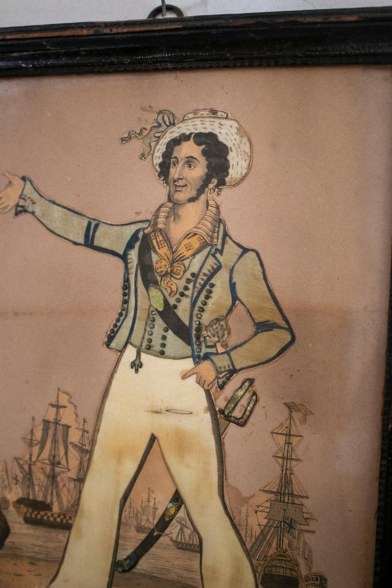 1860s English Print of Actor Thomas Cooke, as "William", in "Black-Eyed ...