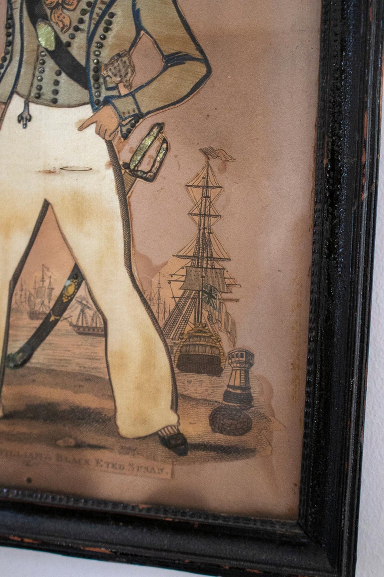 1860s English Print of Actor Thomas Cooke, as "William", in "Black-Eyed ...