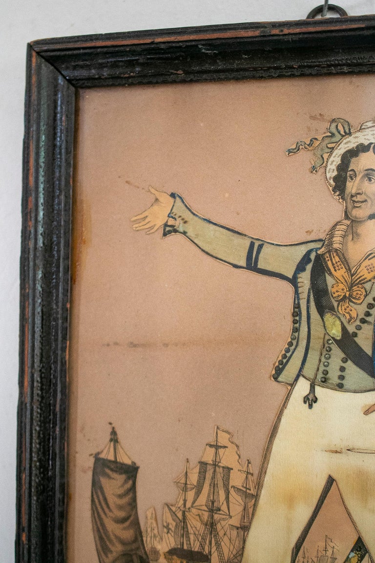 1860s English Print of Actor Thomas Cooke, as "William", in "Black-Eyed ...