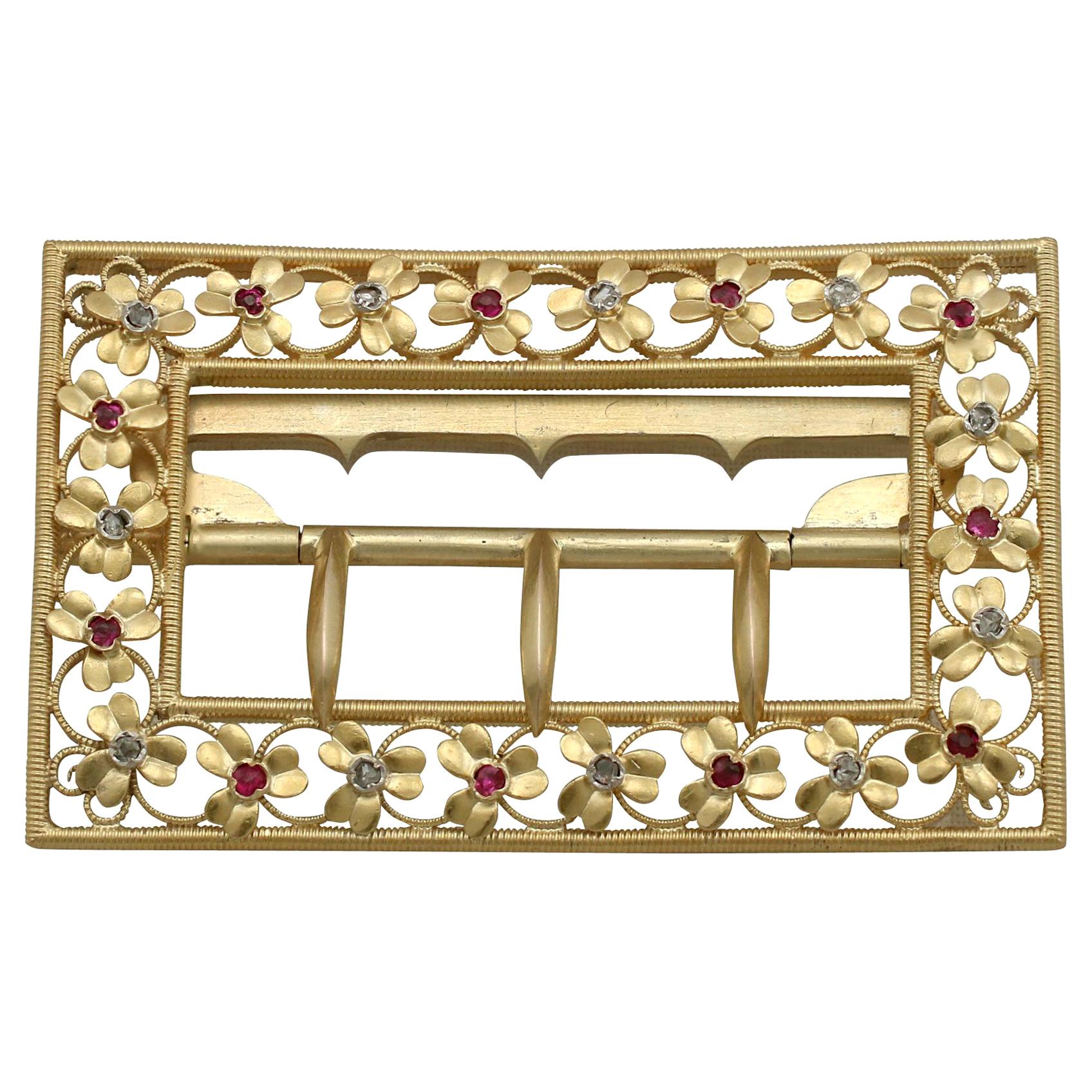 Gold and Diamond Dice at 1stDibs