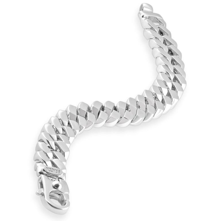 187 Gram Platinum Solid Men's Cuban Link Heavy Masculine Bracelet For ...