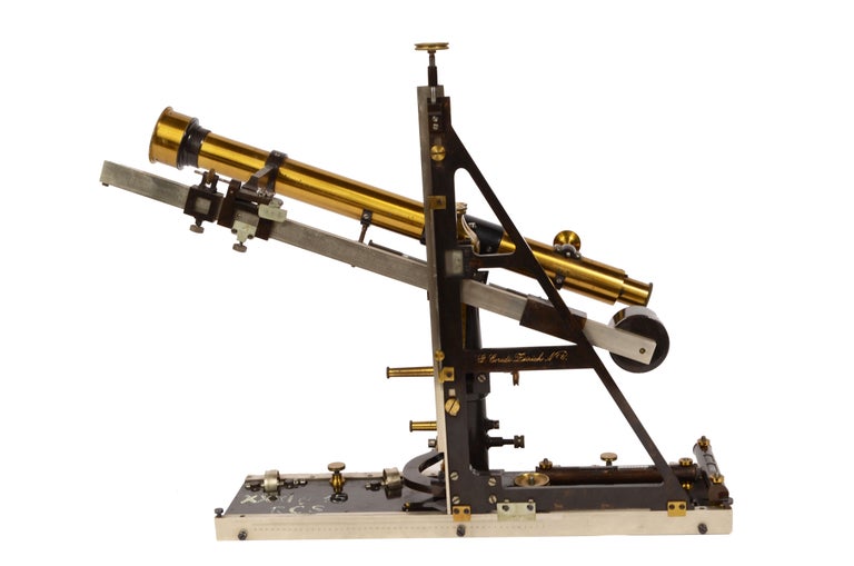 1870er Jahre Messing Cathetometer signiert G. Coradi Zürich Antikes ...