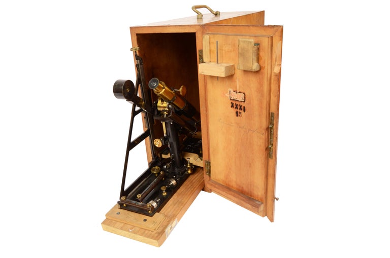 1870s Brass Cathetometer Signed G. Coradi Zurich Antique Scientific ...