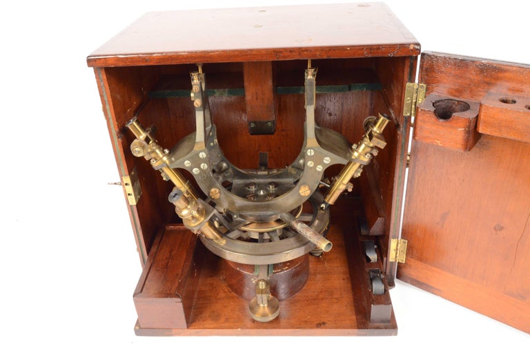 1870s Theodolite Troughton and Simms Antique Scientific Instrument of ...
