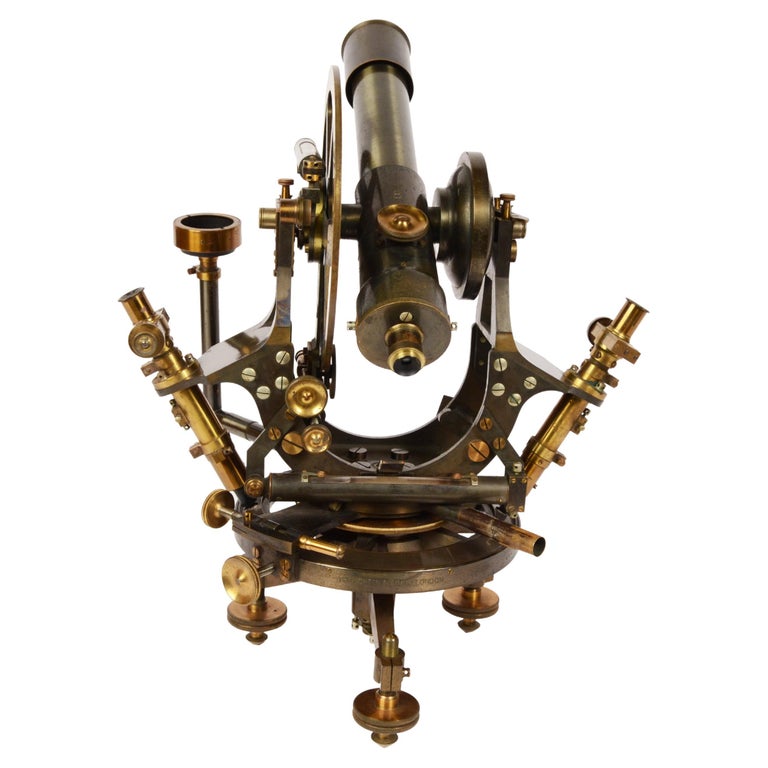 1870s Theodolite Troughton and Simms Antique Scientific Instrument of ...