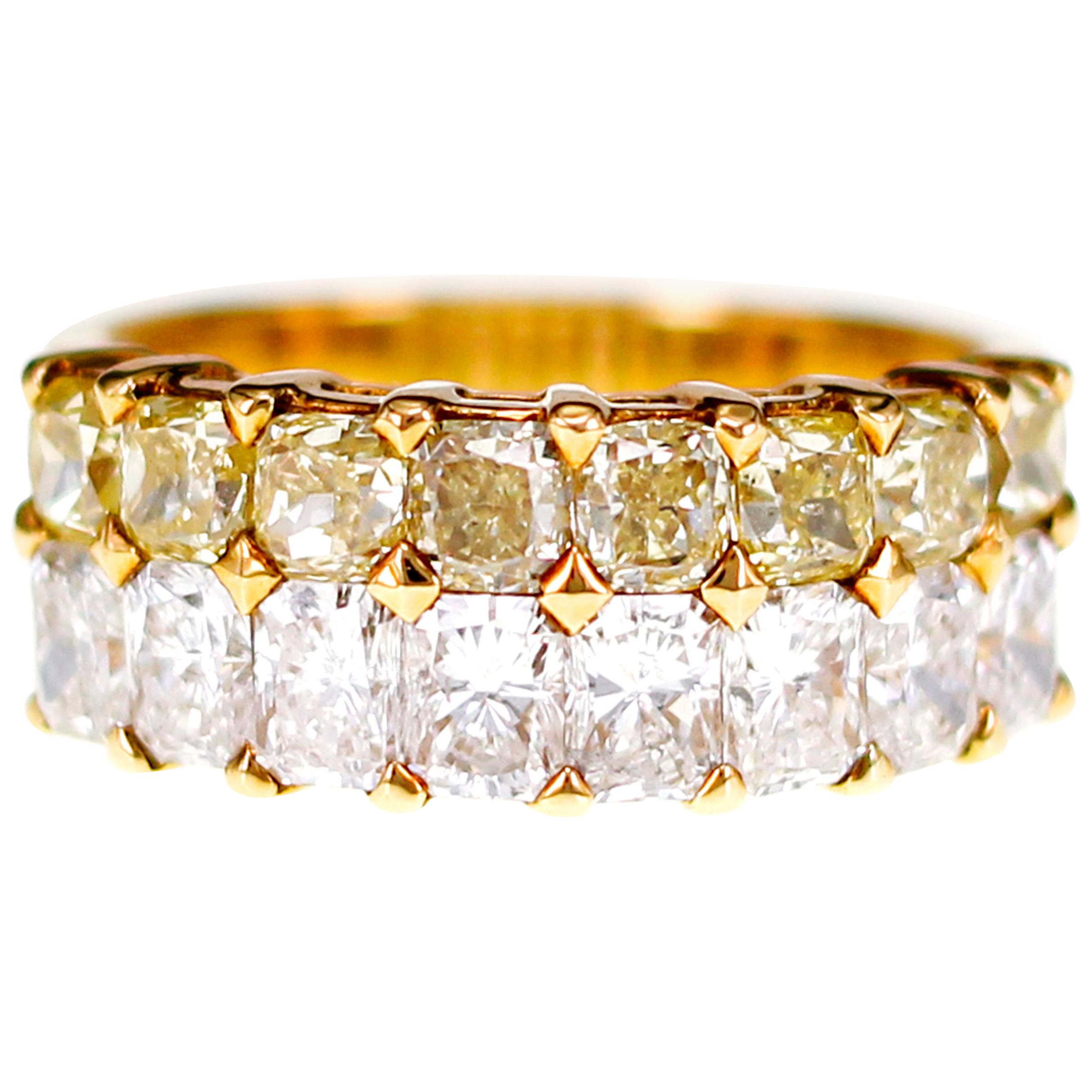 Star Shaped Diamond and Pink Diamond Combination Bridal Engagement Ring ...