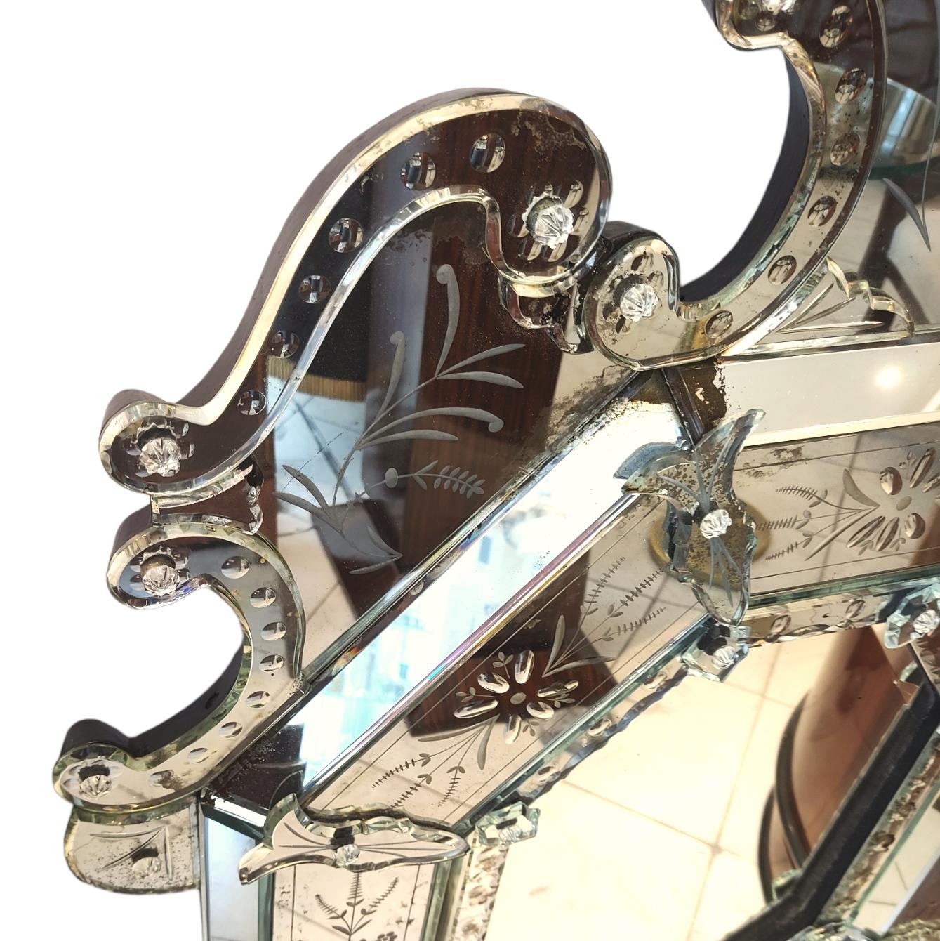 Venetian Mirror, 1880-1900 at 1stDibs