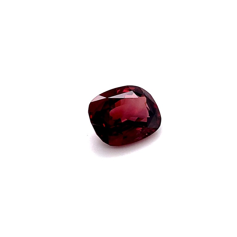 18.80 Carat Red Zircon Cushion, Loose Gemstone For Sale at 1stDibs