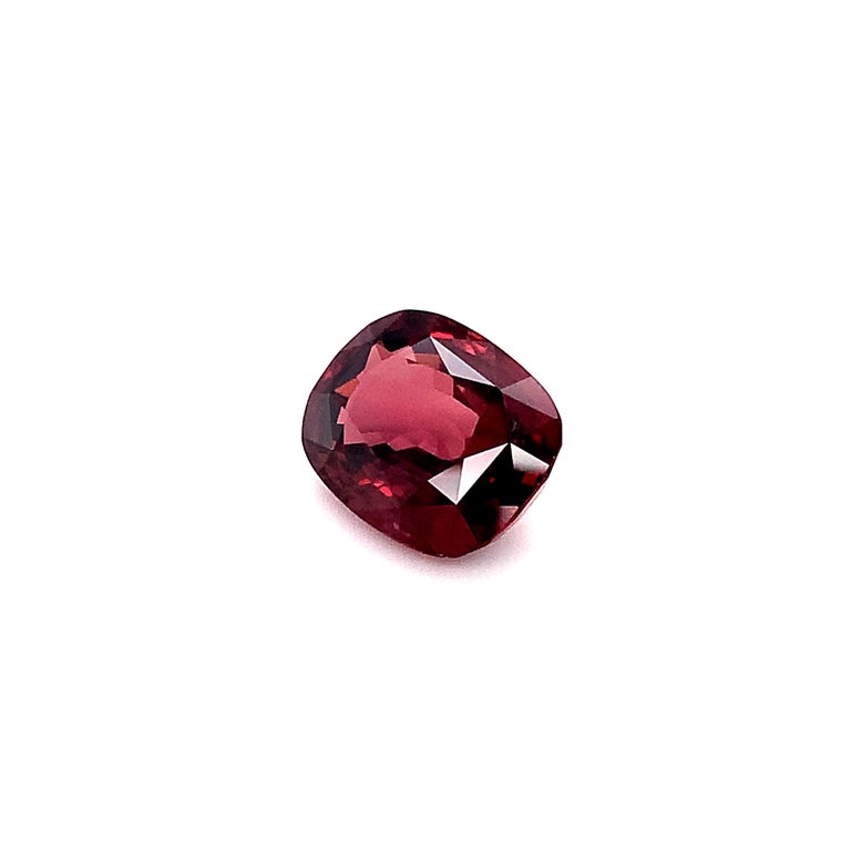 18.80 Carat Red Zircon Cushion, Loose Gemstone For Sale at 1stDibs