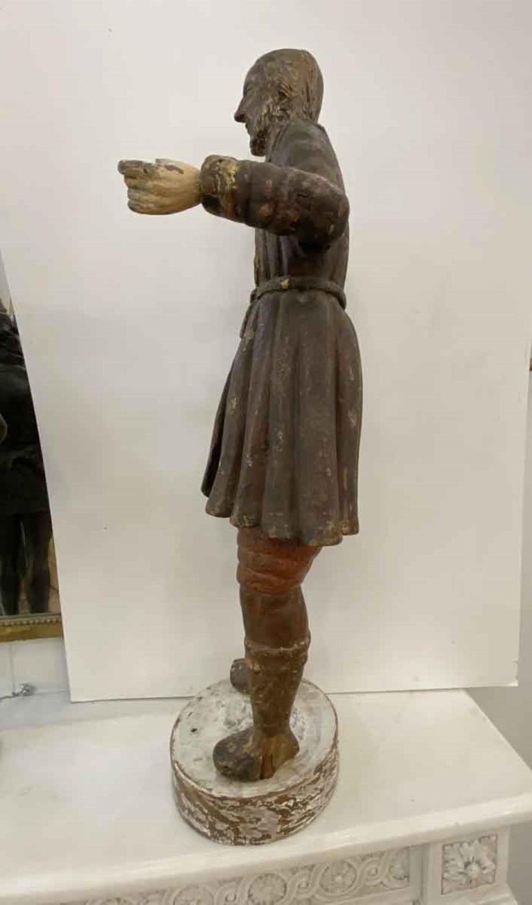 1880s Antique Statue of San Isidro Hand Carved with Original Paint For ...