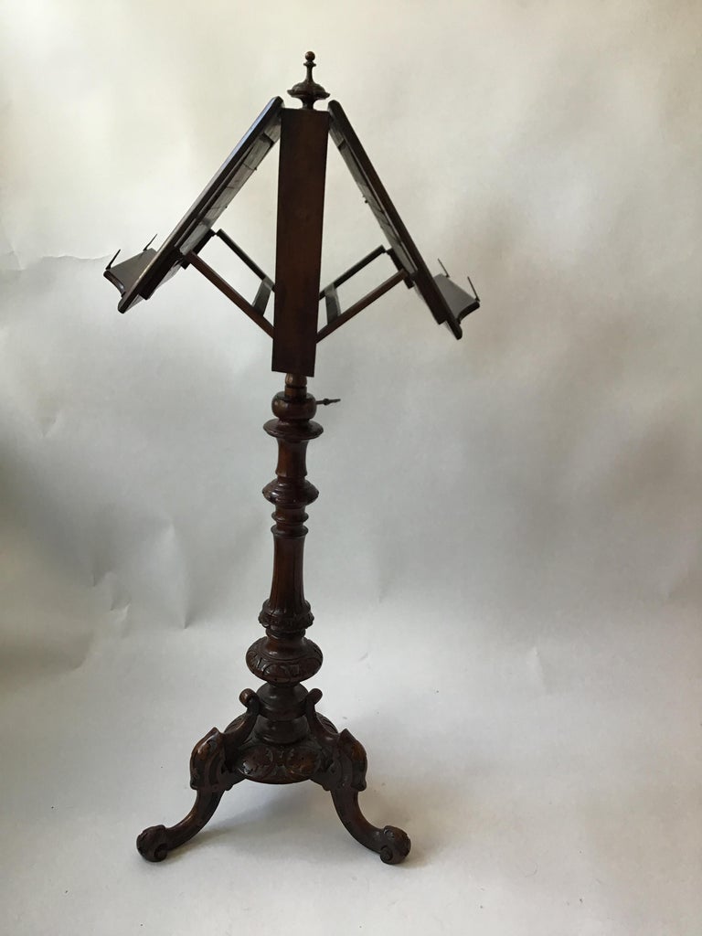 1880s English Double Sided Music Stand at 1stDibs | 1880s music