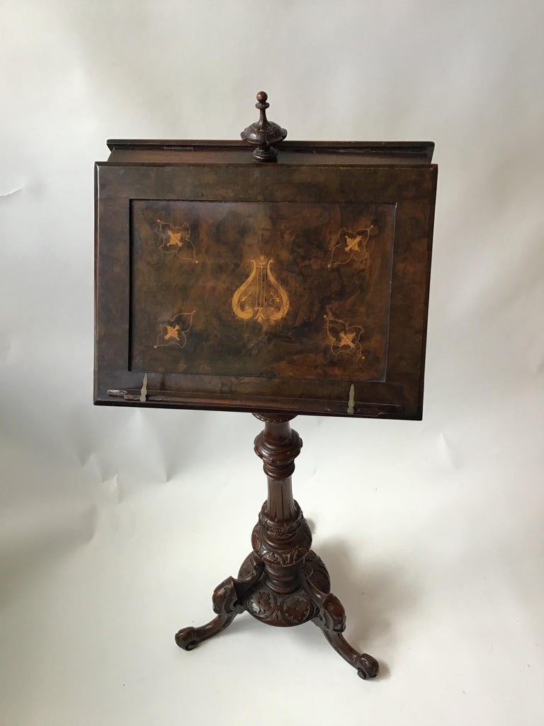 1880s English Double Sided Music Stand at 1stDibs | 1880s music