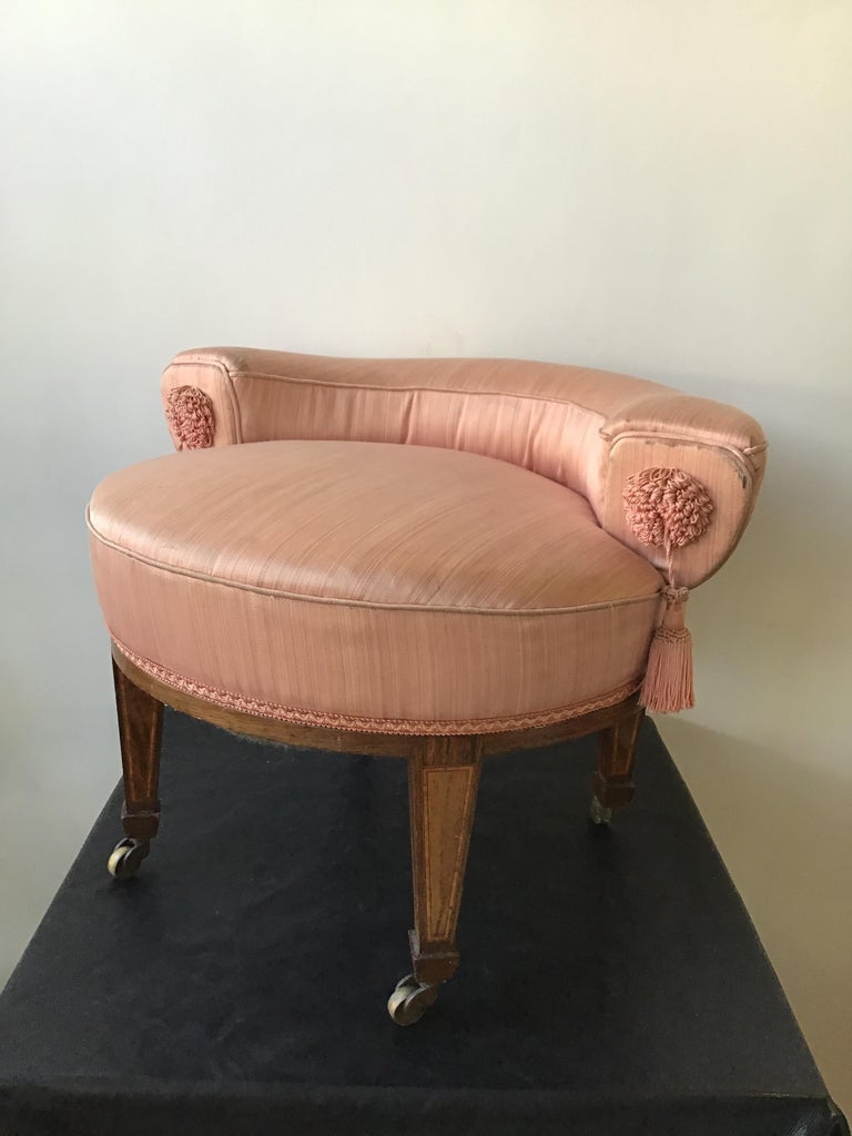 1880s English Vanity Chair at 1stDibs