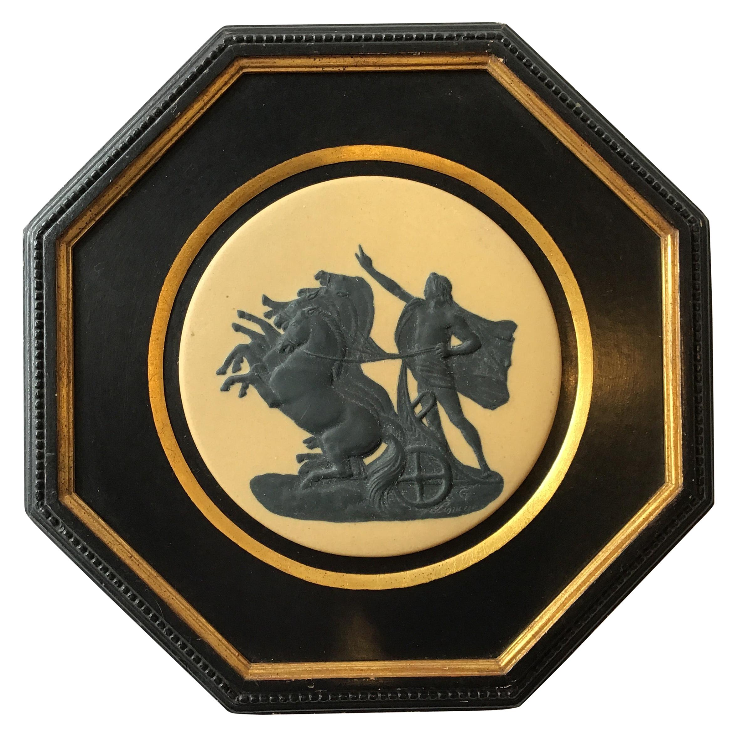 1880s Framed Limoges Apollo Plaque at 1stDibs