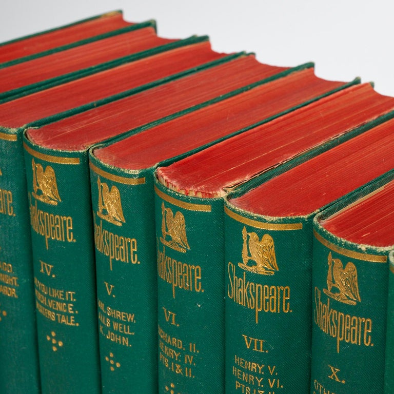 1880's Handy-Volume Set of Shakespeare's Works in Thirteen Volumes For ...