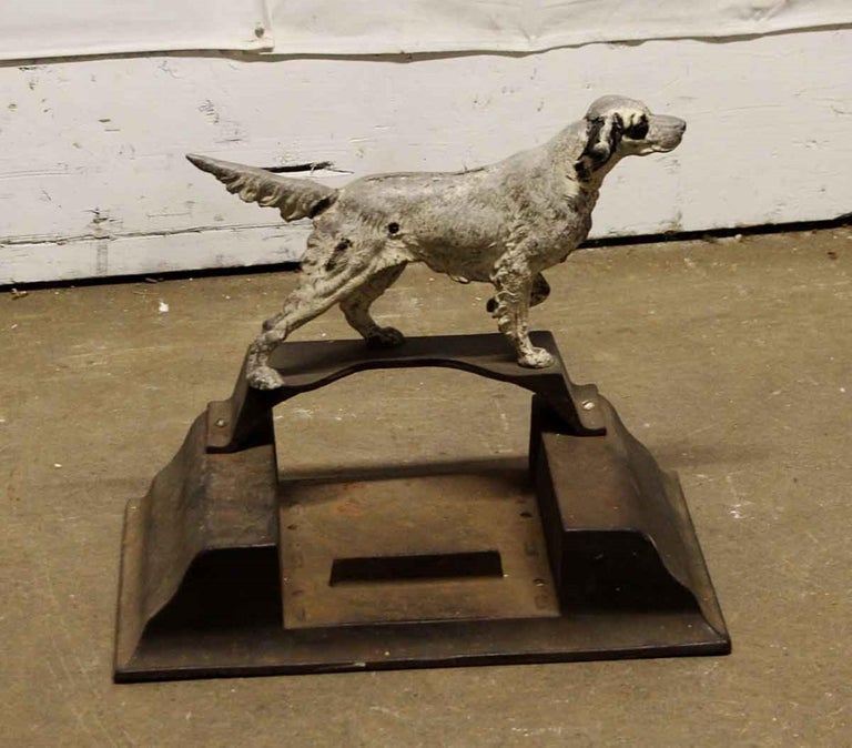 1890s Cast Iron English Setter Doggie Boot Scraper For Sale at 1stDibs ...