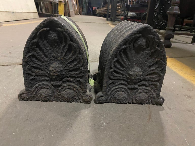 1890s Pair of Gothic Cast Iron Building Cornice Details For Sale at ...
