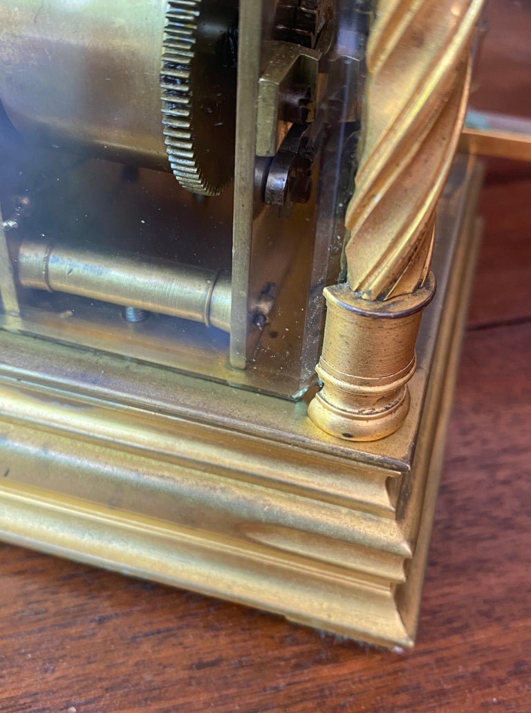 1890s Tiffany Gilt Brass Carriage Alarm Clock at 1stDibs | tiffany ...