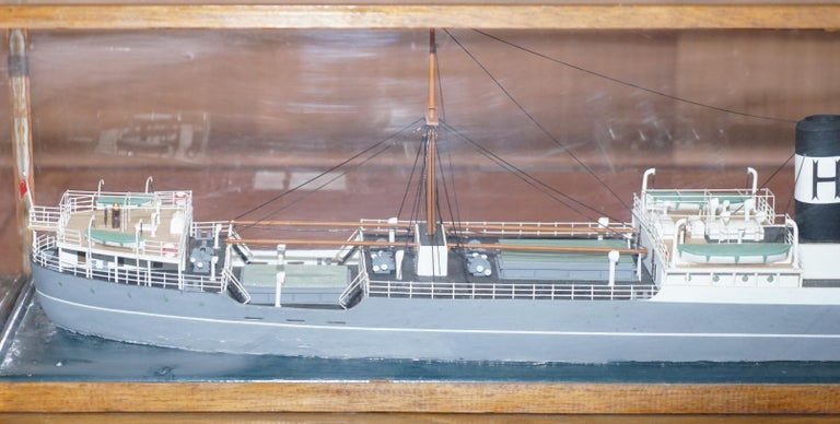 1895-1907 S.S Harcalo Steam Boat Cargo Ship Large Scaled Model in ...