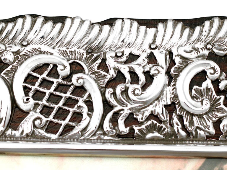 Henry Matthews 1897 Victorian English Sterling Silver Photograph Frame ...