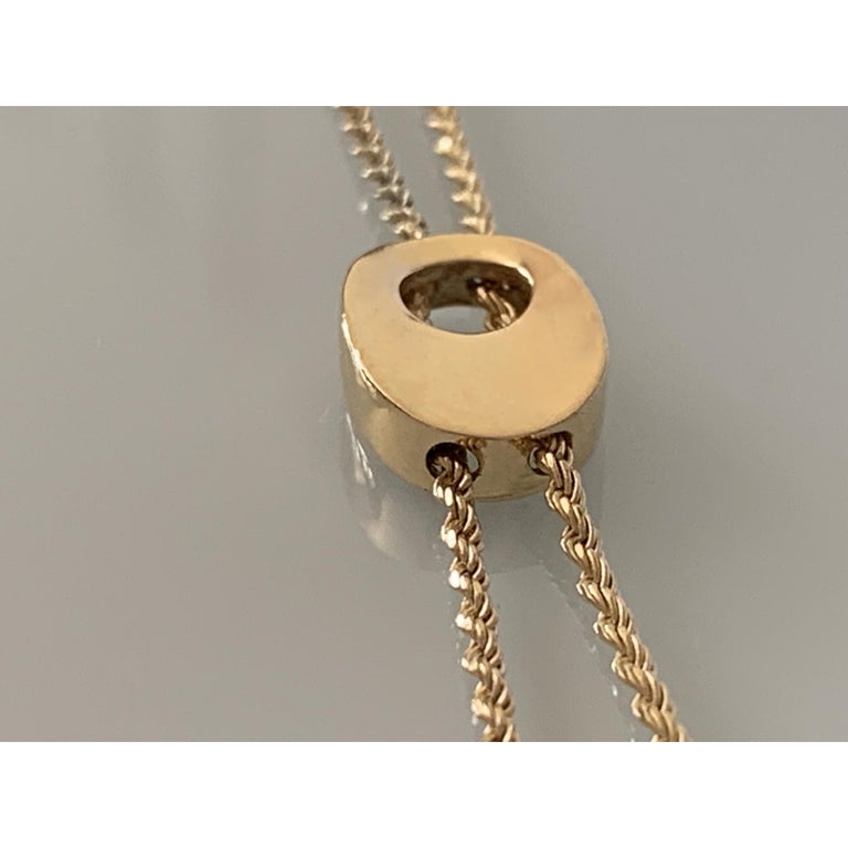 18ct 750 Gold Necklace For Sale at 1stDibs