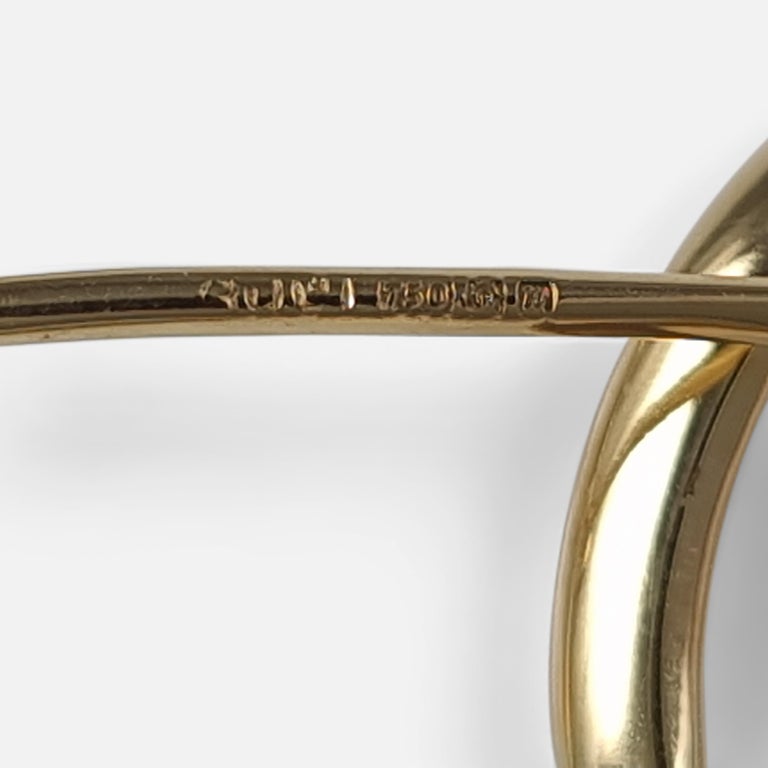 18ct Gold Moonstone Brooch #1427, Torun for Georg Jensen For Sale at ...