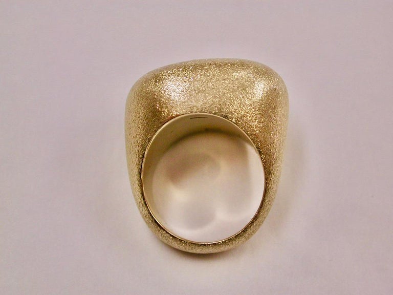 18ct Gold Textured Ring,Made by H.Stern, Retailed by Hamilton and ...