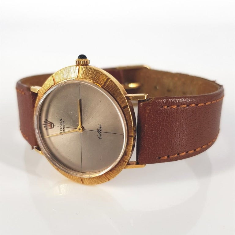 18ct Yellow Gold Rolex Cellini at 1stDibs