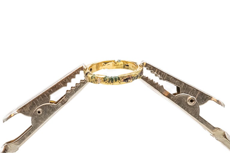 18k Fairmined Yellow Gold Stackable, “Lost and Found” Ring, Canadamark ...