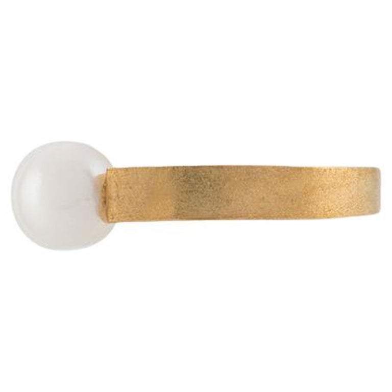 18-karat Gold Freshwater Pearls Ear cuff Earring For Sale at 1stDibs