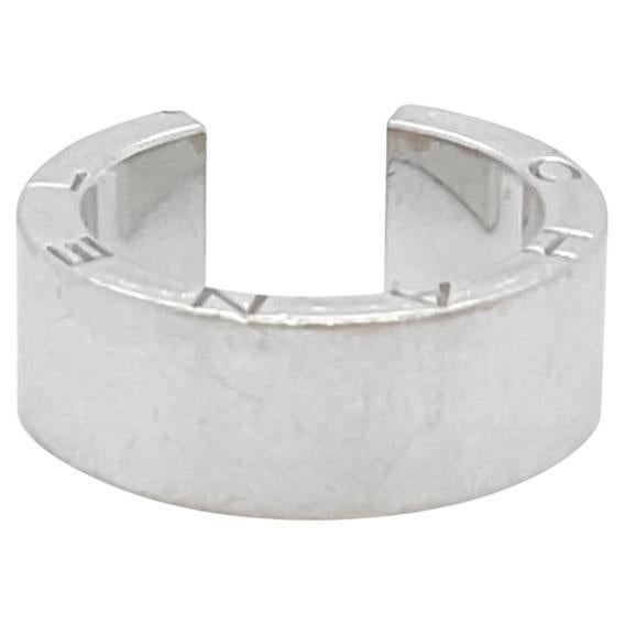 Chanel Camellia 18k White Gold Diamond Ring For Sale at 1stDibs