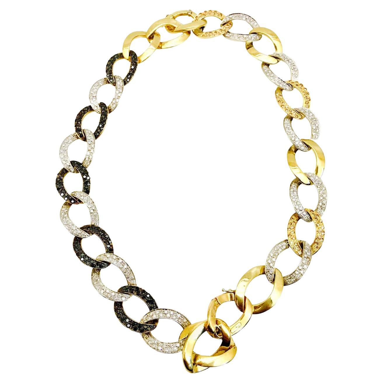 Antique Brazilian Chain Bracelets - 8 For Sale at 1stDibs