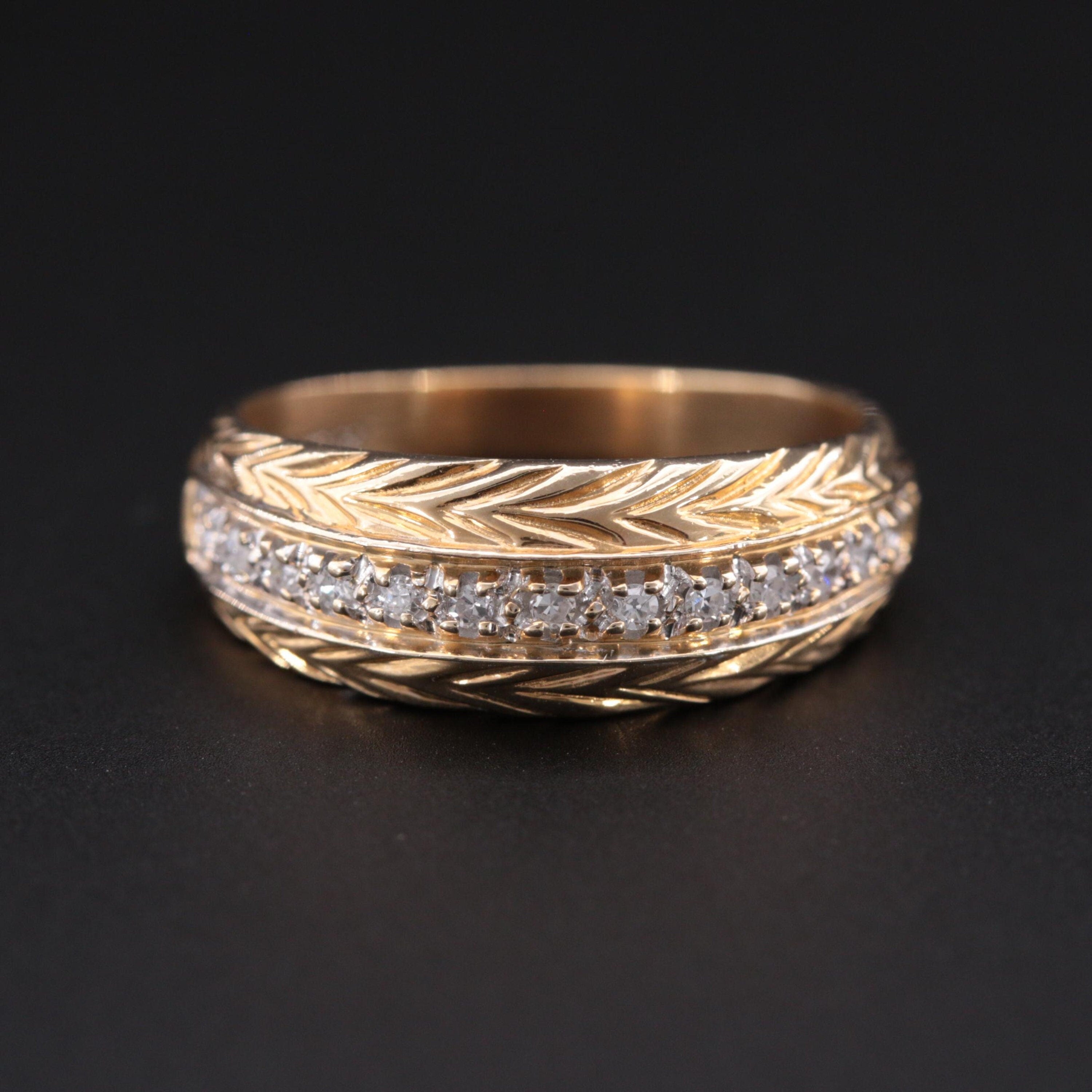 Customizable 3 Stone Unique Pink Sapphire Vintage Diamond Engagement ...