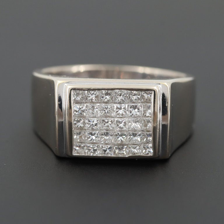 Customizable 18k Gold Diamonds Engagement Ring Unique Diamonds Wedding