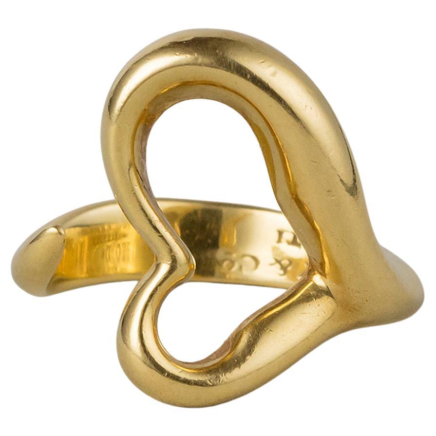 Tiffany and Co. Elsa Peretti The Full Heart Ring For Sale at 1stDibs ...