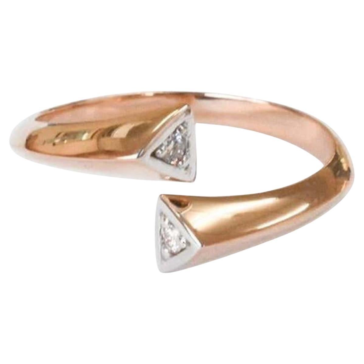 Jarretiere Diamond Gold Expandable Ring For Sale at 1stDibs ...