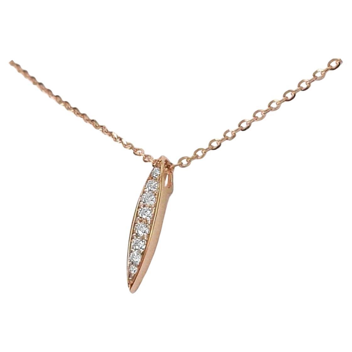 Diamond Pave Ball Necklace in Gold at 1stDibs