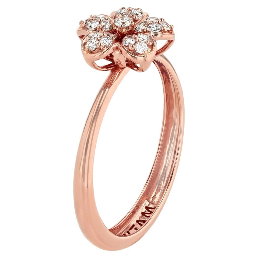 18k Y/g Elizabeth Gage Tapered Templar Ring at 1stDibs