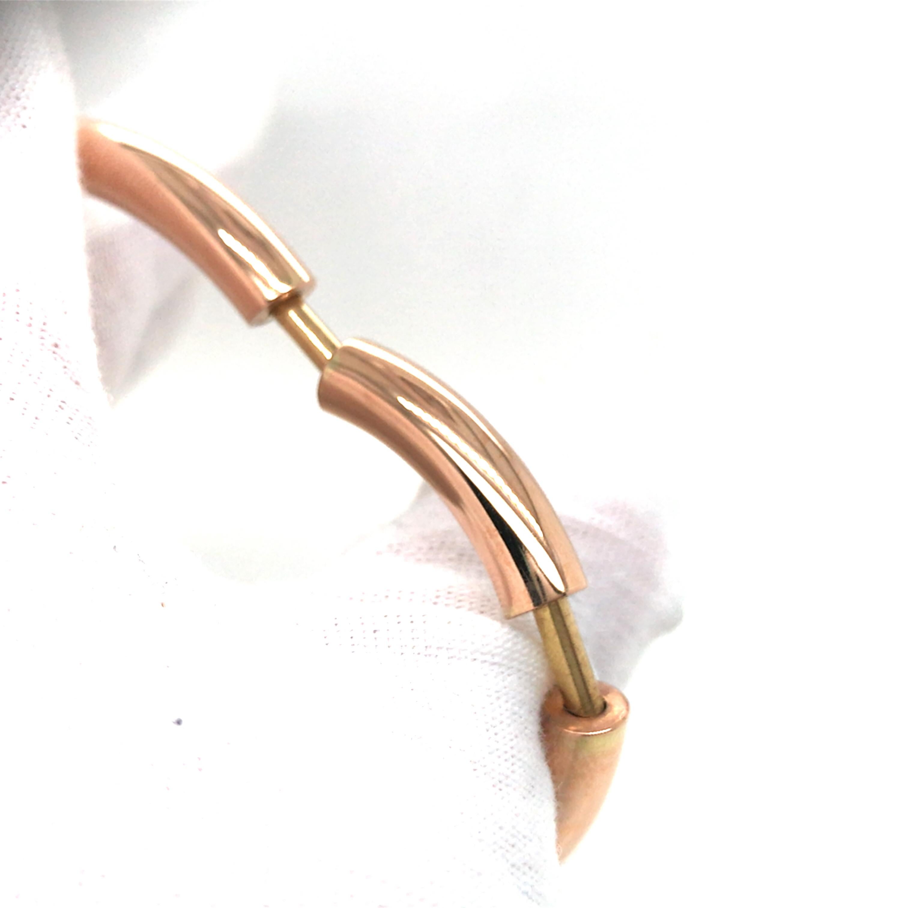 18K Tri-Color Gold Stretch Bangle Set For Sale at 1stDibs | stretch ...
