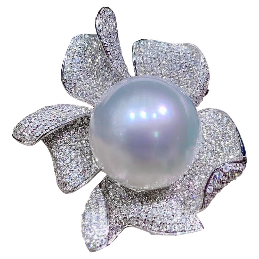 Convertible 3-in-1 Aurora South Sea Pearl Jewelry with 18K Gold 2.1ct ...