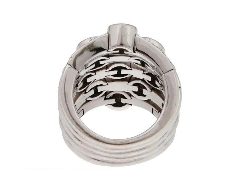 18K White Gold And Diamonds Ring By Sonia Bitton For Sale at 1stDibs
