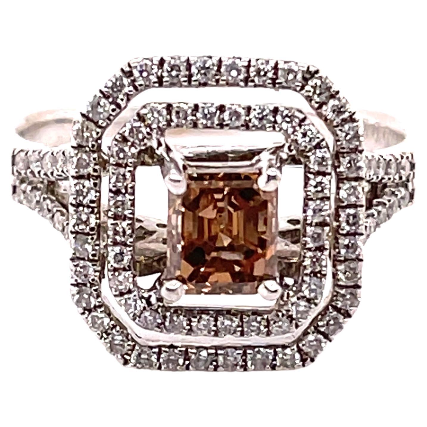 18K White Gold Diamonds Cocktail Ring 2.0 ctw For Sale at 1stDibs