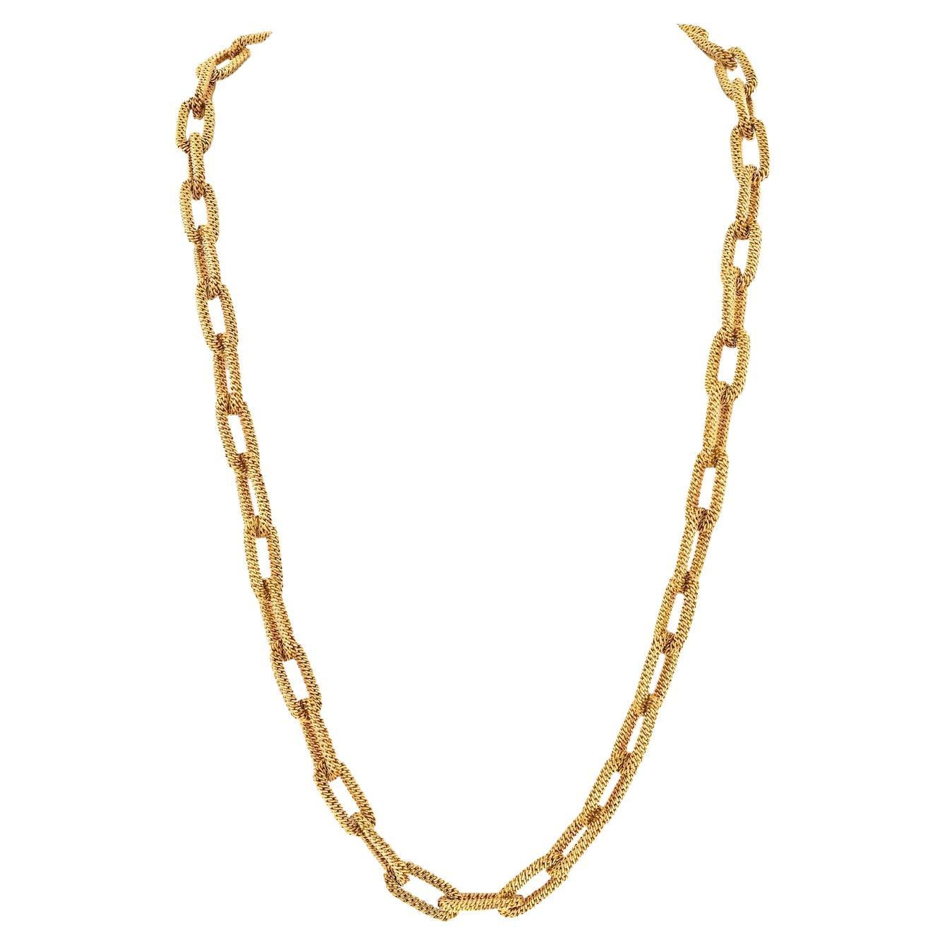 1970s Erotic French Gold Necklace For Sale at 1stDibs | french gold ...