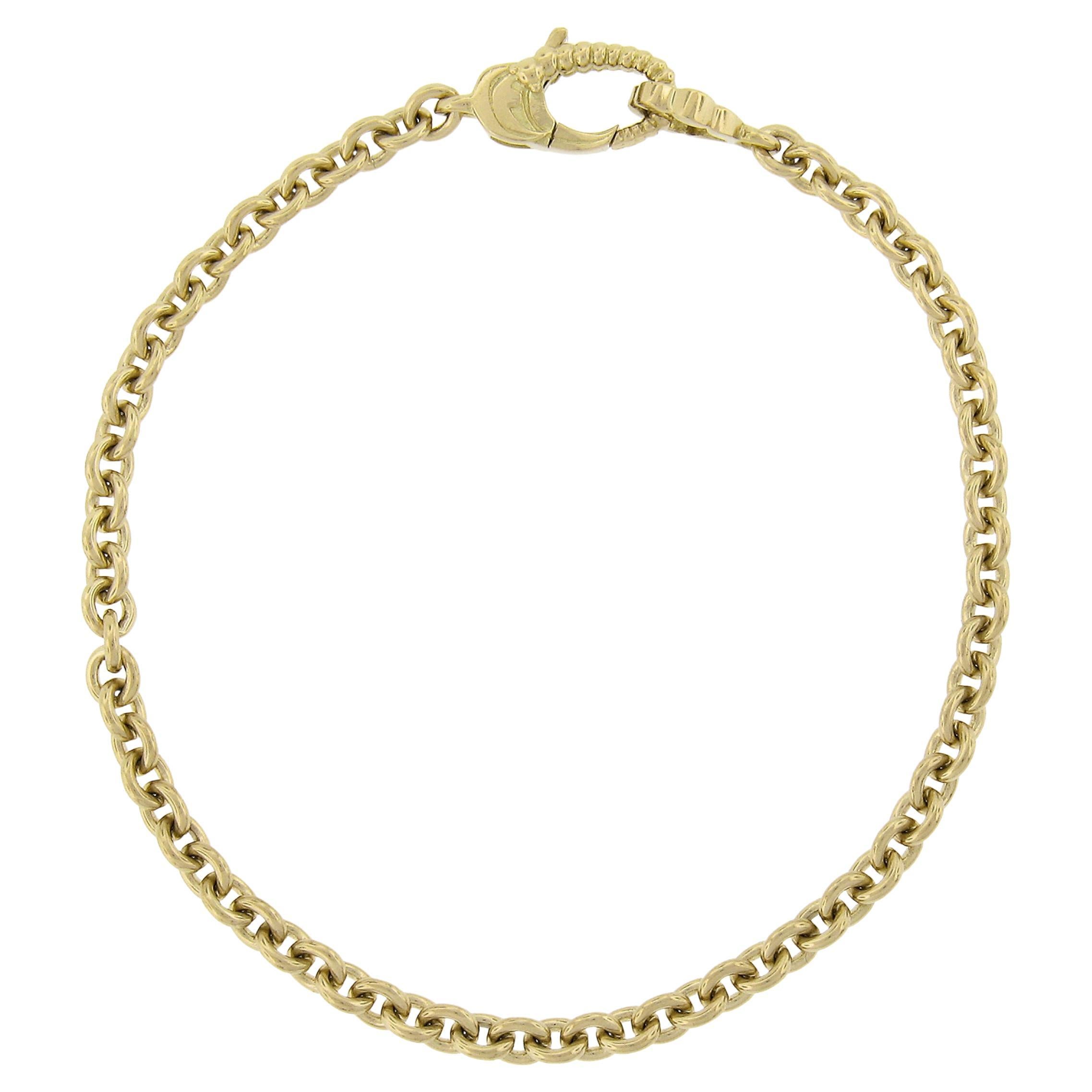 David Yurman Sterling Silver 18k Yellow Gold Varied Multi Link Chain ...