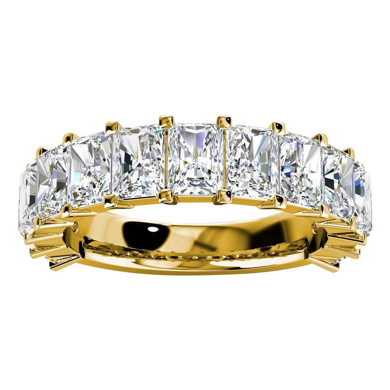18k Yellow Gold Alessia Royal Radiant Diamond Ring '6 Ct. Tw' For Sale ...