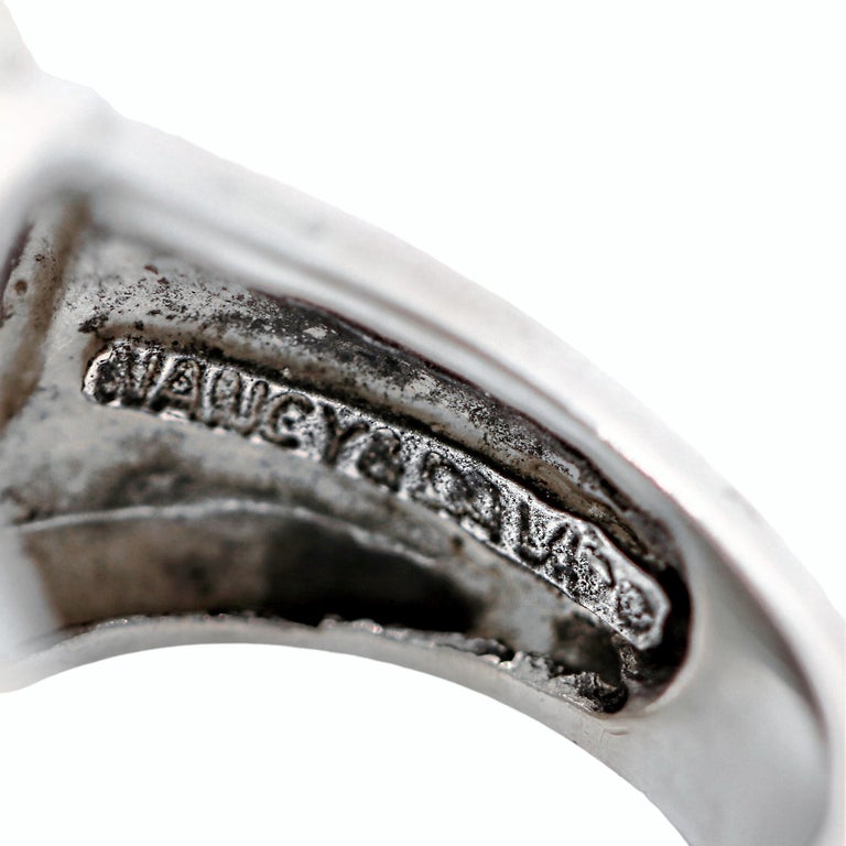 18K Yellow Gold and Sterling Silver Horse Motif Ring by Nancy and David ...