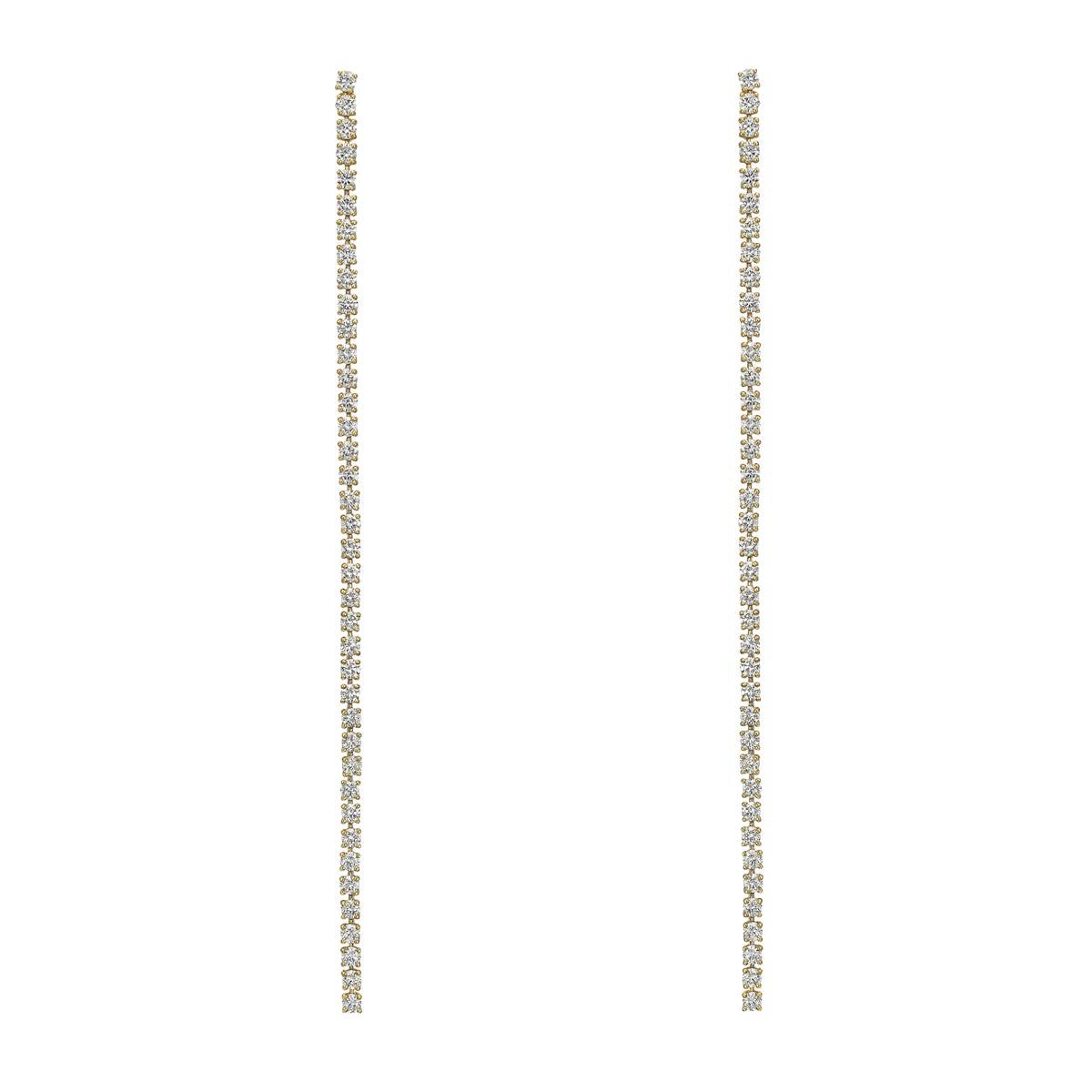 TIFFANY and CO.Elsa Peretti Gold Disc Drop Earrings at 1stDibs