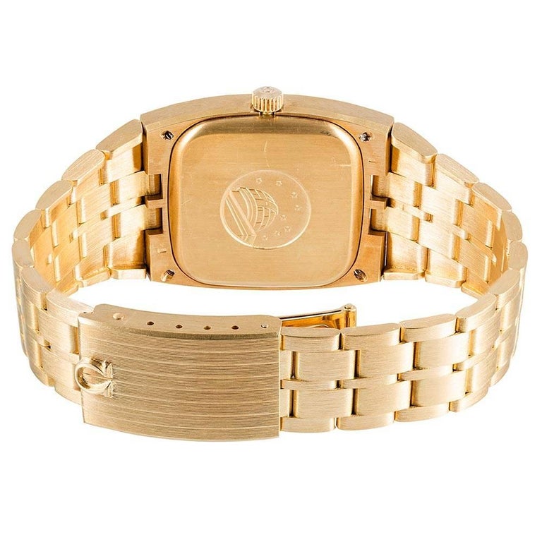 Omega Yellow Gold Constellation Automatic Wristwatch at 1stDibs