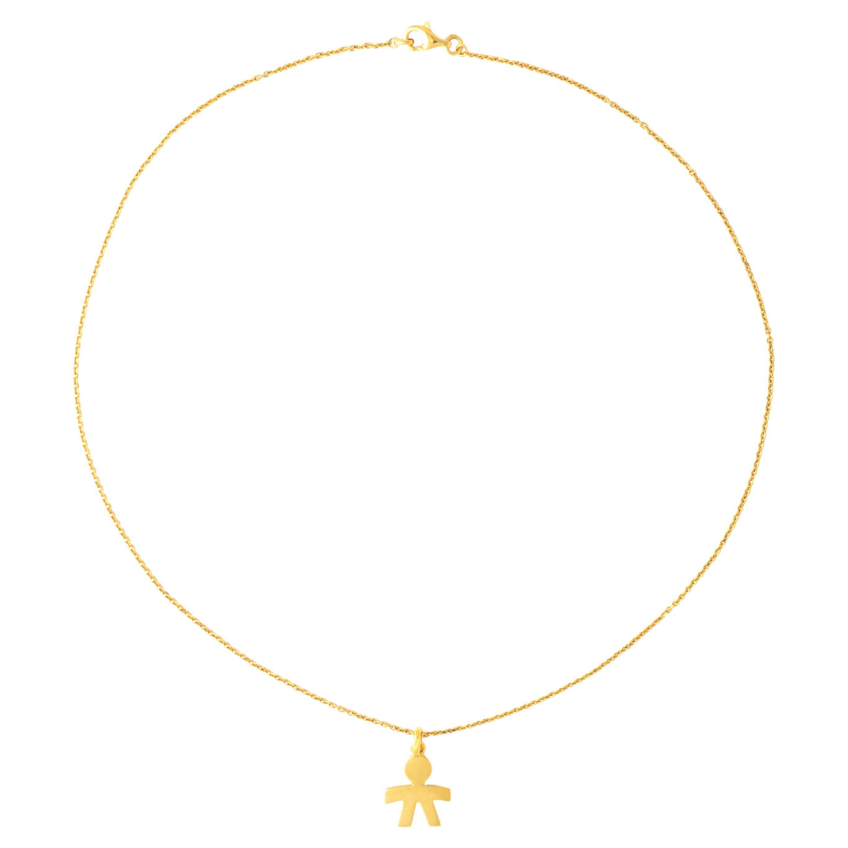 Tabla 18k yellow gold customizable chain necklace. For Sale at 1stDibs ...